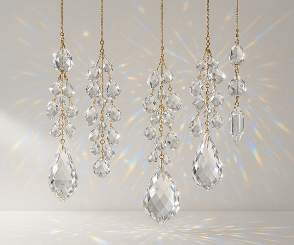 Premium Hanging Crystal Prisms & Rainbow Makers | Crystal Place ...